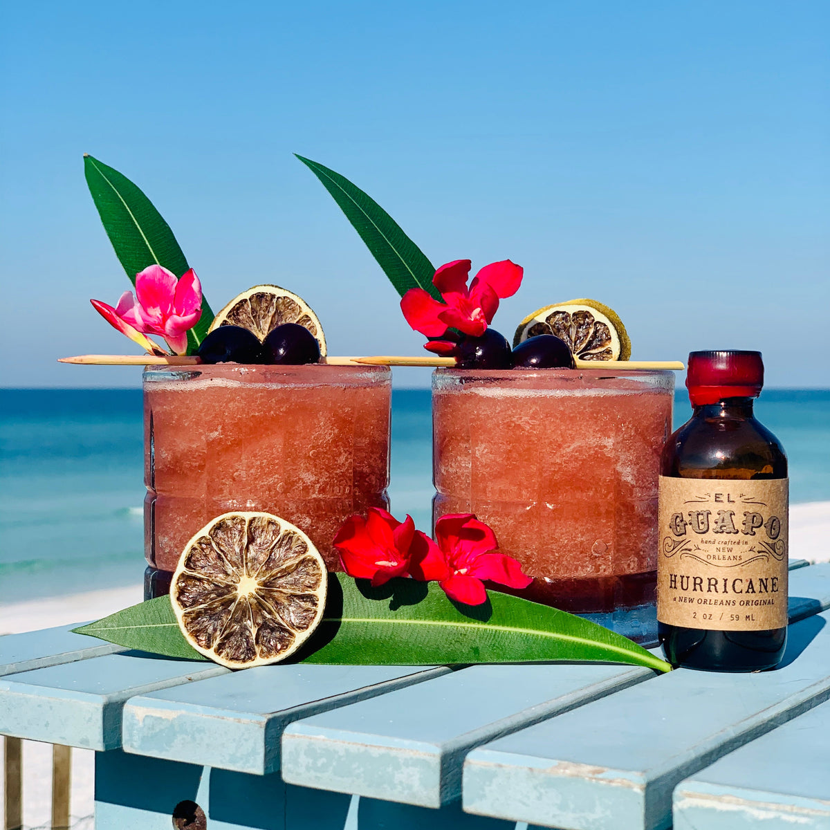 Frozen Hurricane Cocktail Recipe: El Guapo New Orleans Drink