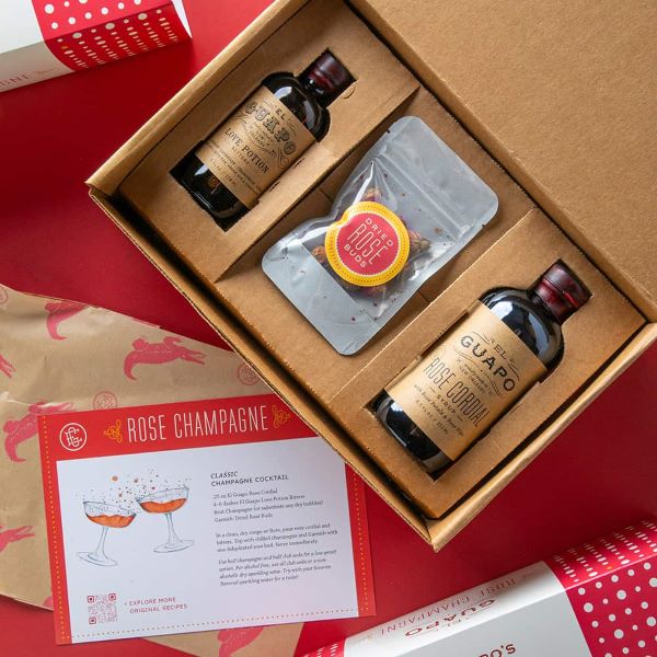 Rose Champagne Cocktail Kit | Sparkling Cocktail Gift Set – El Guapo