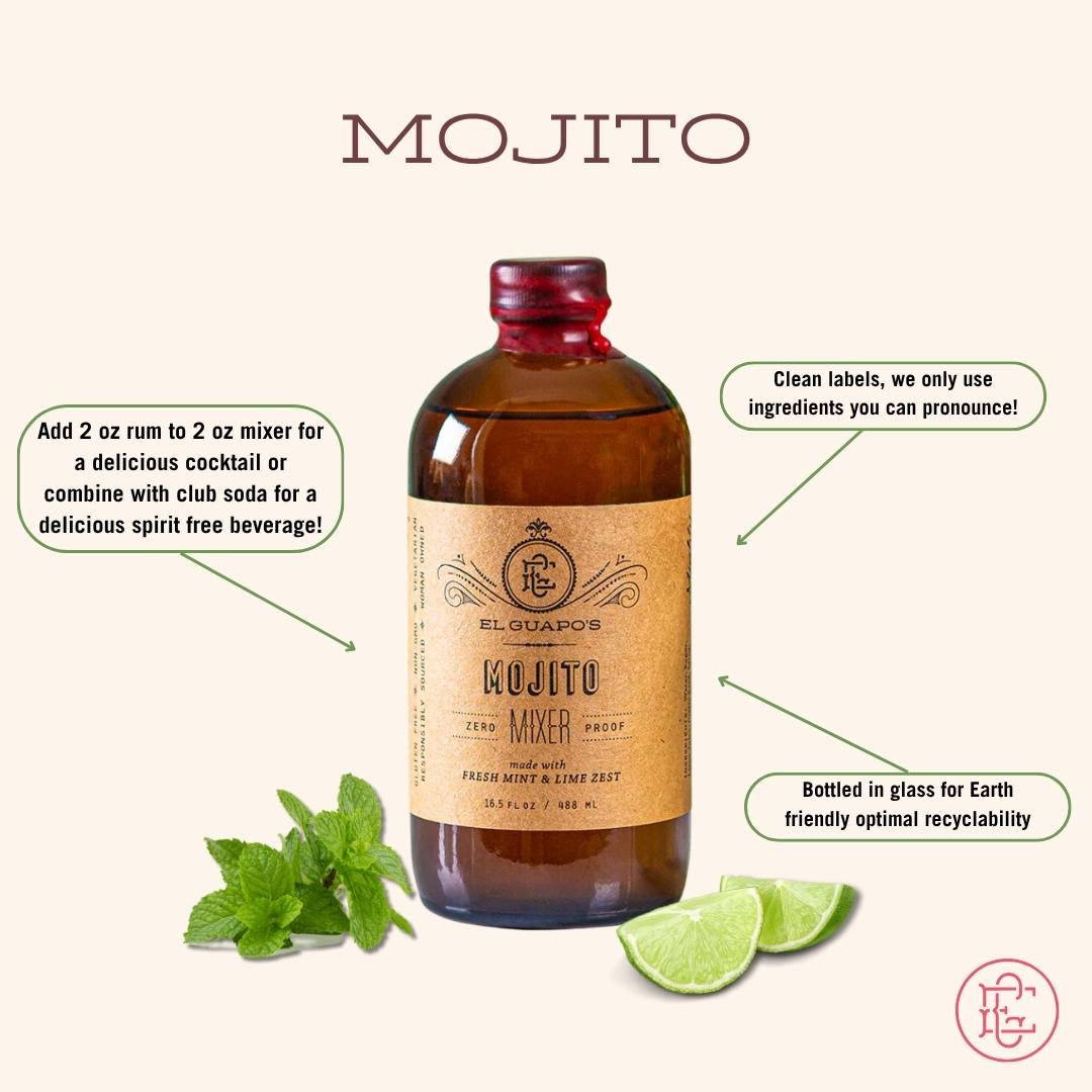 El Guapo Mojito Mixer | Easy Craft Mojito Cocktail Mix