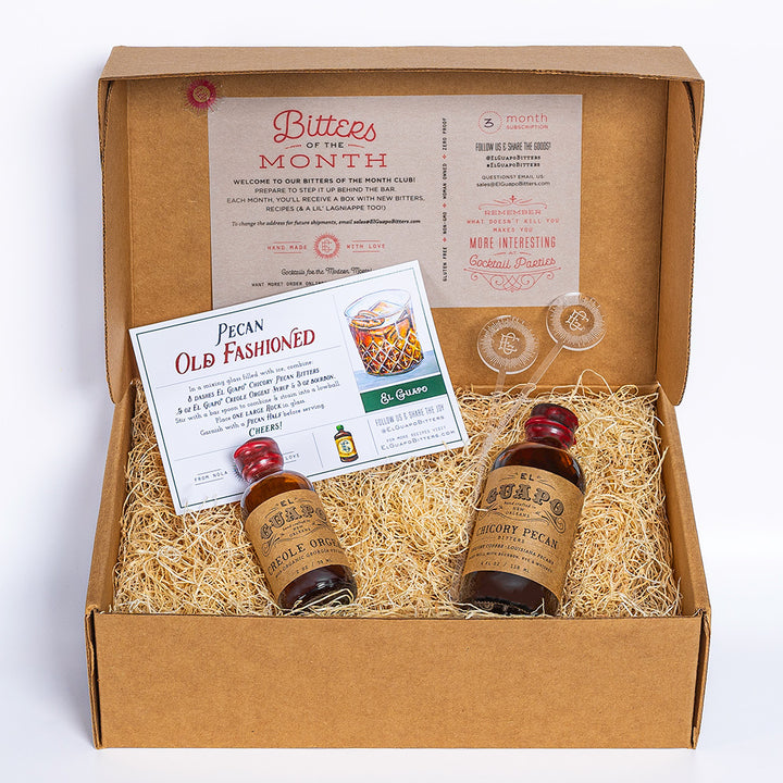 Bitters of the Month Club: Cocktail Gift Subscription Box – El Guapo