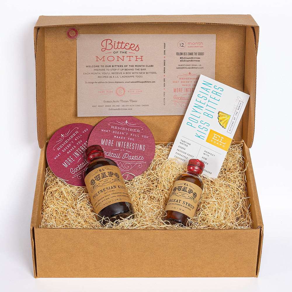 Bitters of the Month Club: Cocktail Gift Subscription Box – El Guapo